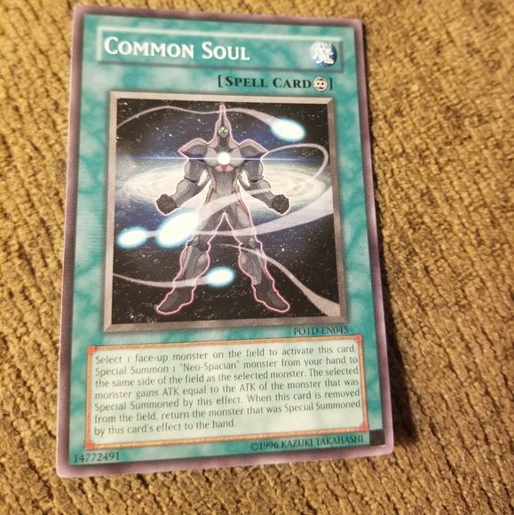 yugioh | Other | Common Soul Yugioh Card | Poshmark